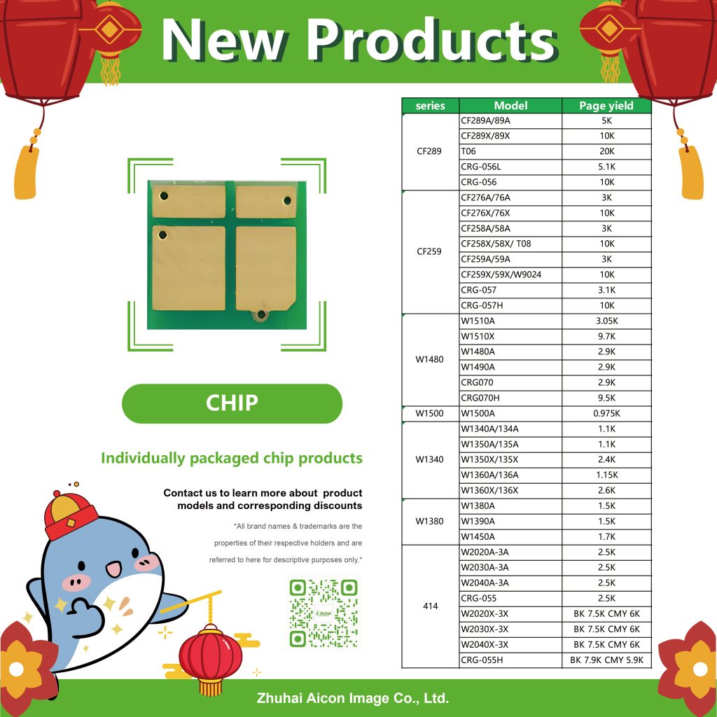 IAICON Launches New Individually Packaged Chips to Keep Your Printing ...